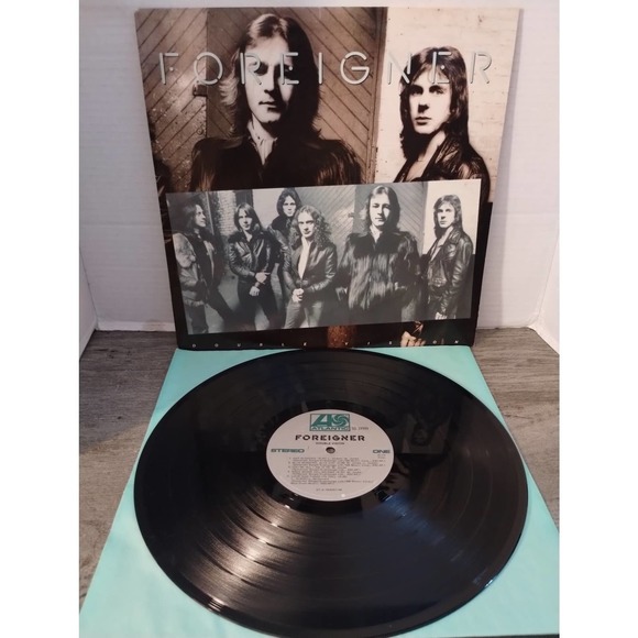 Atlantic | Media | Foreigner Double Vision Lp 33 Rpm Record 978 Atlantic Stereo Sd 19999 Vinyl ...
